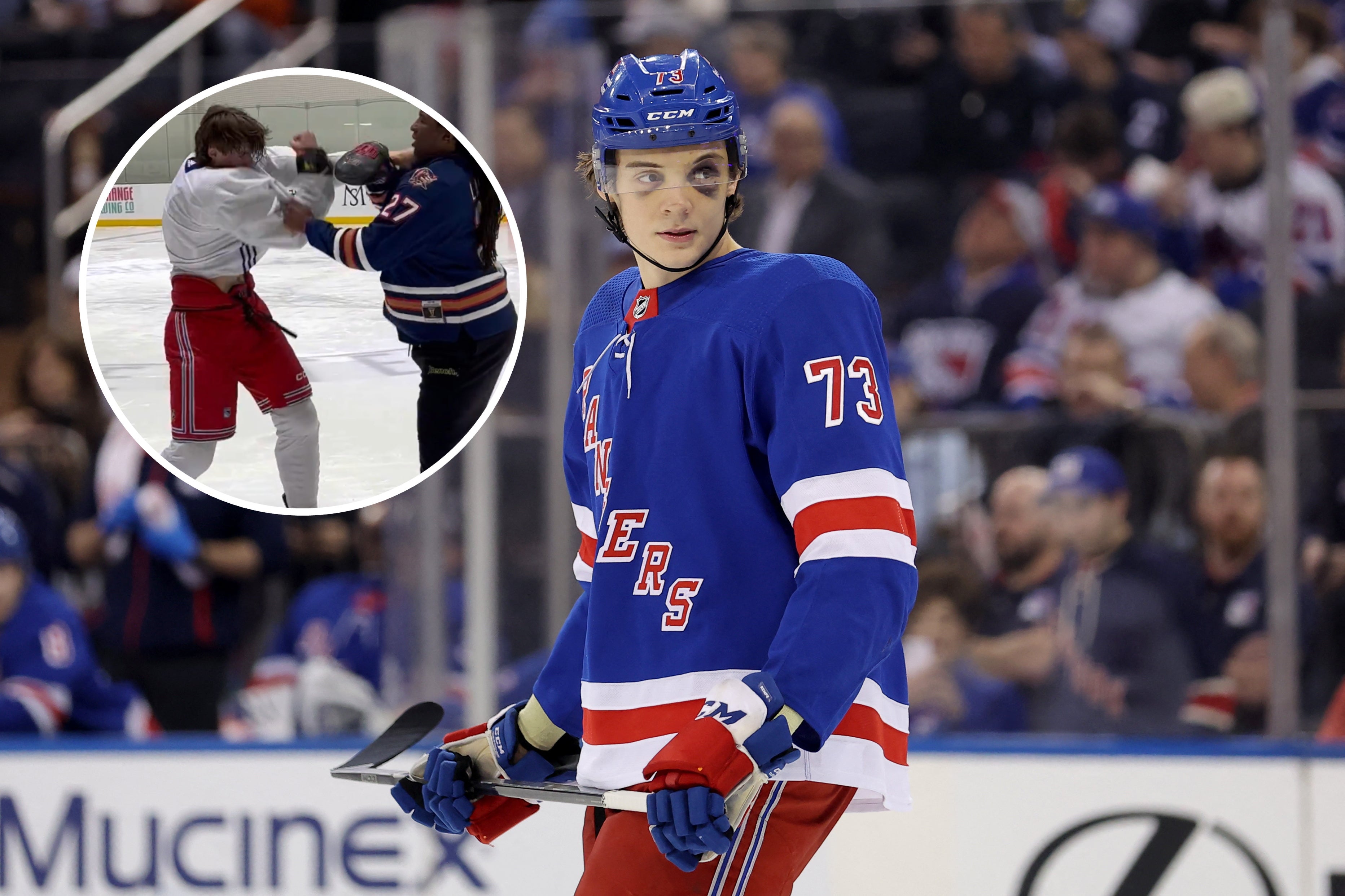 TV: Här tränar omtalade busen på att slåss med förre enforcern - HockeyNews