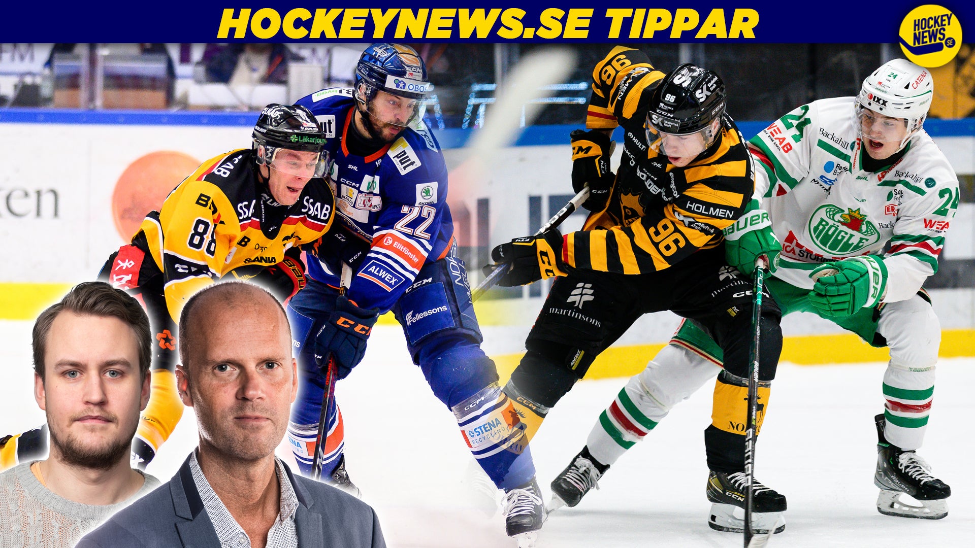 Ek och Nilsson tippar SM-kvartsfinalerna – de går till SM-semifinal - HockeyNews