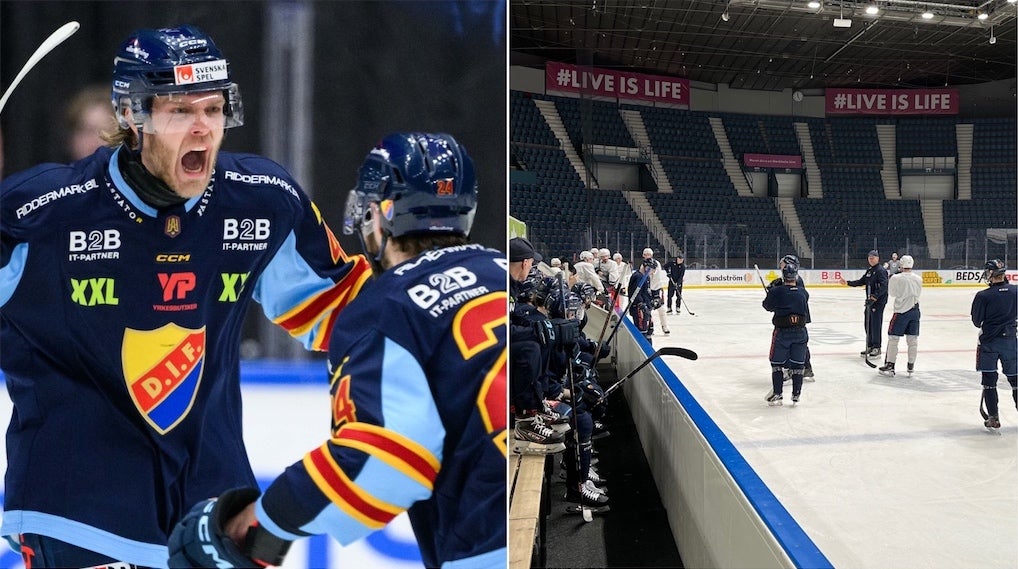 DIF tillbaka på is – med flera bra besked - HockeyNews