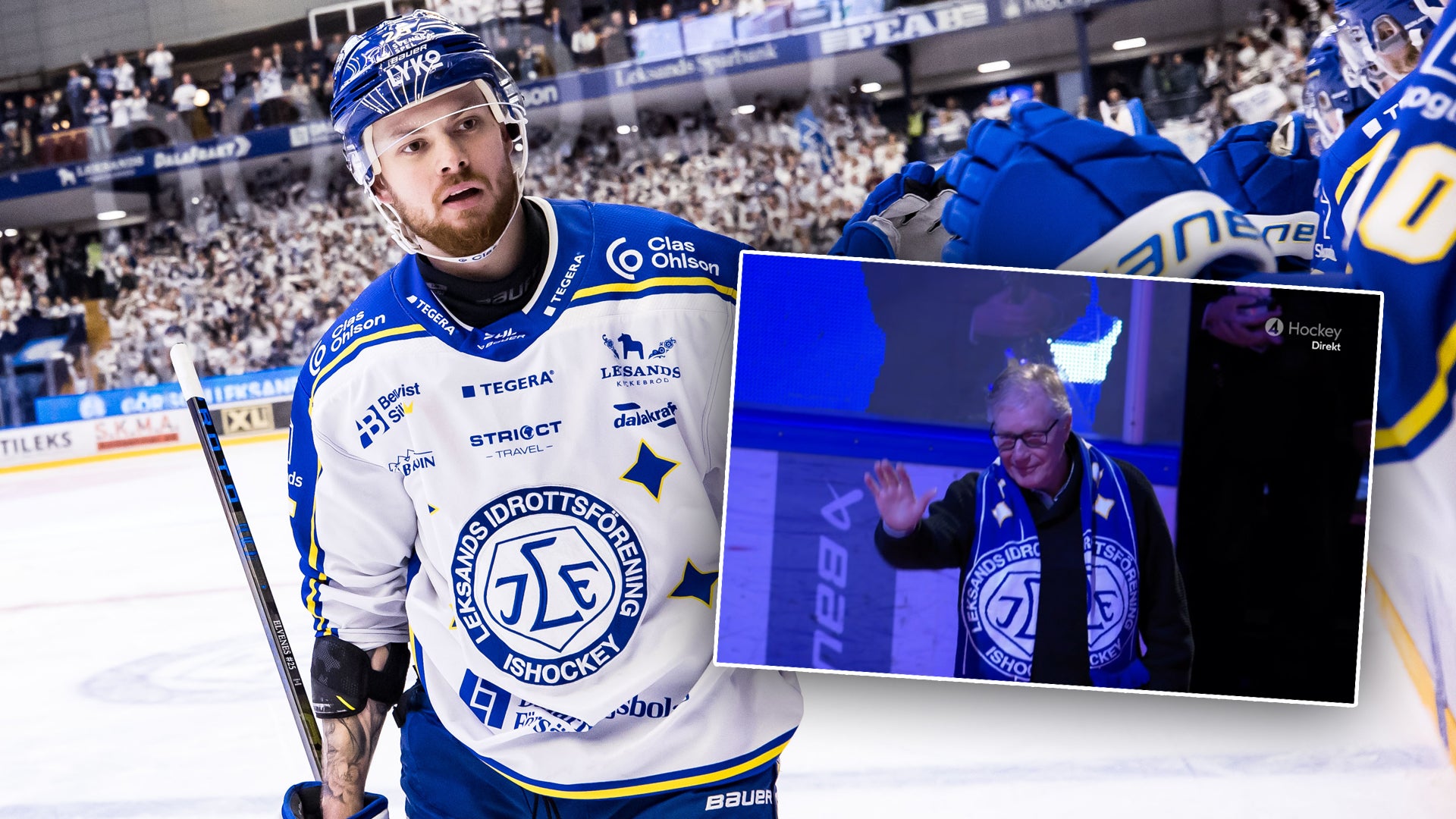 Efter hyllningarna – Leksand höll inte undan - HockeyNews
