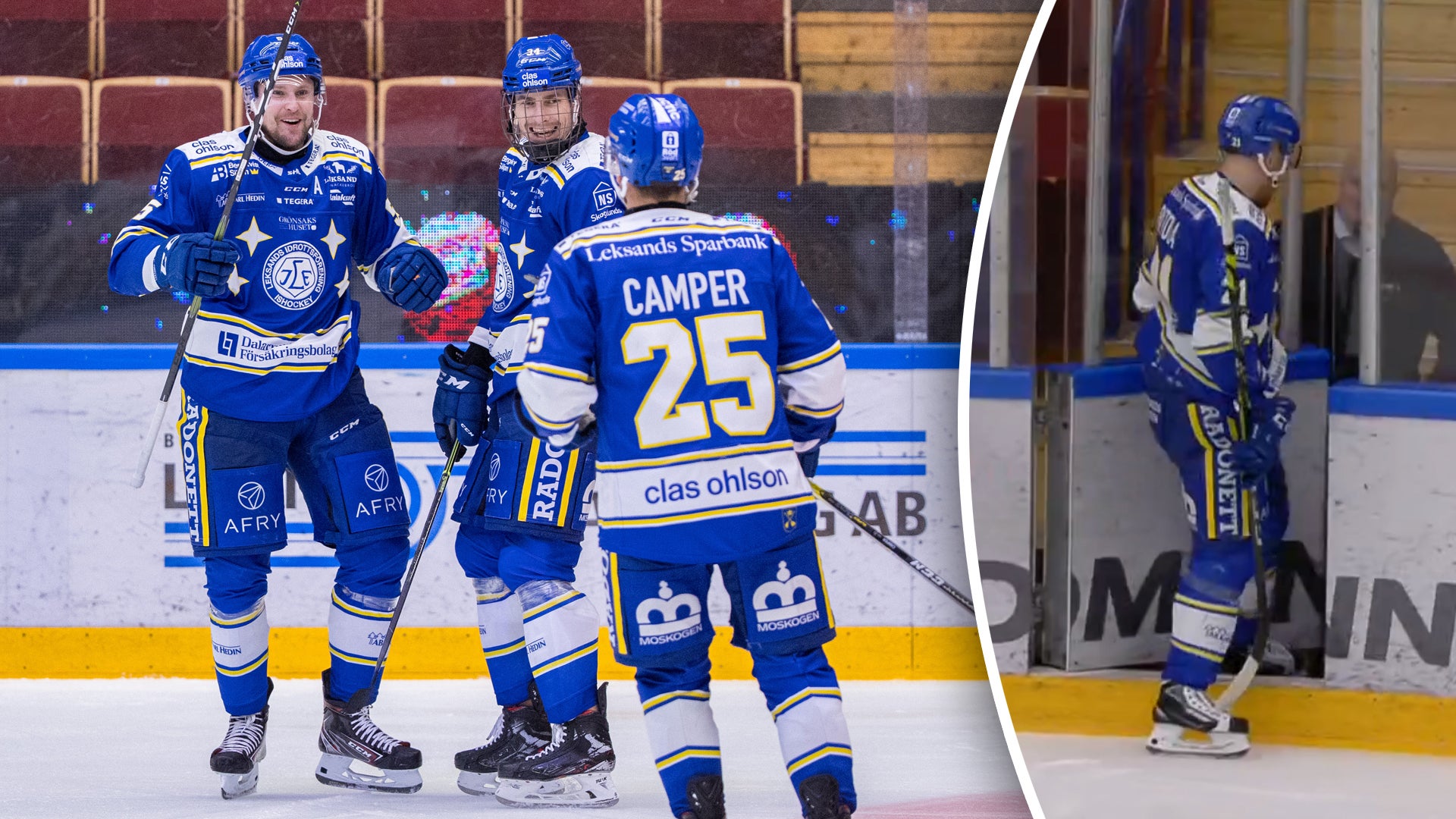 Sköna nyheter för Leksand, Mattias Ritola och Carter Camper - HockeyNews