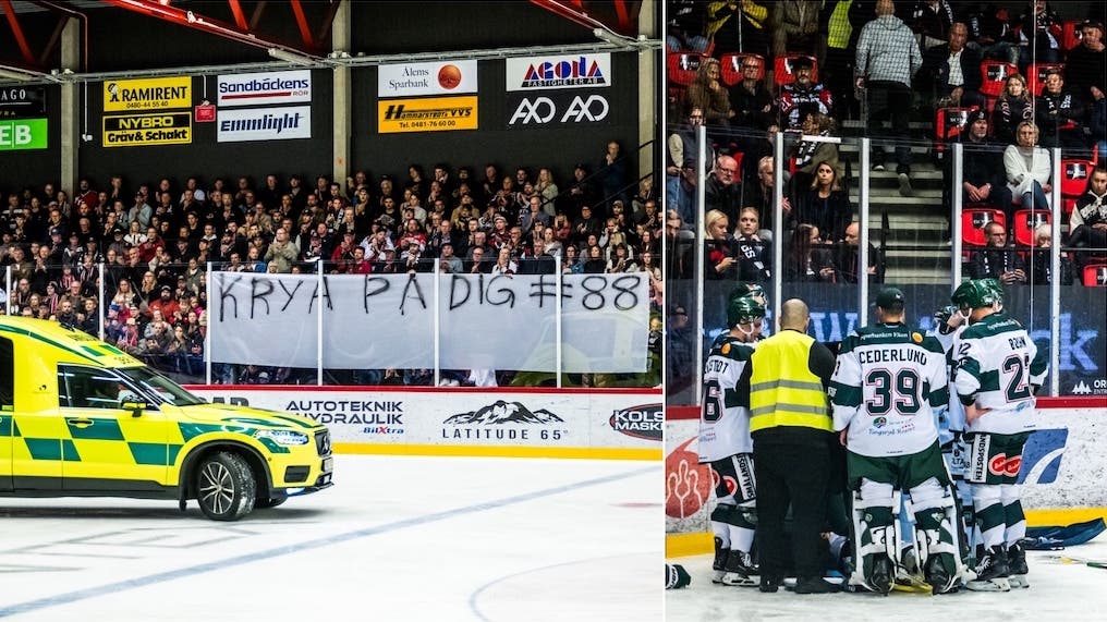 Beskedet efter otäcka bilderna: ”På hemväg” - HockeyNews