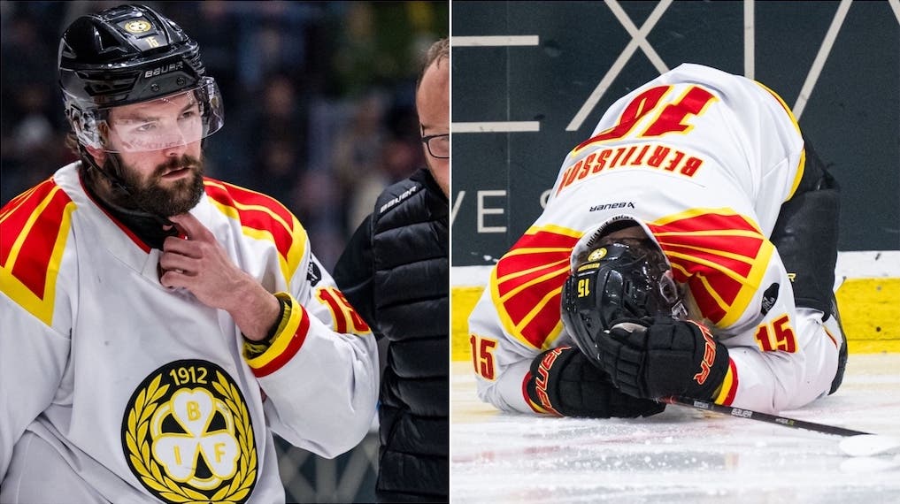 Bertilssons ord efter tacklingen i huvudet - HockeyNews