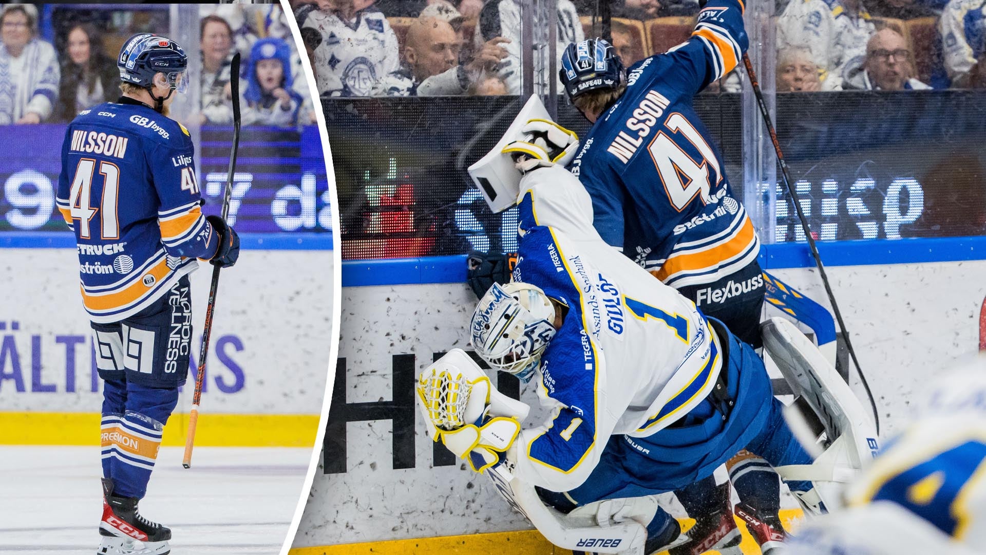 Här kör han över målvakten – får matchstraff - HockeyNews