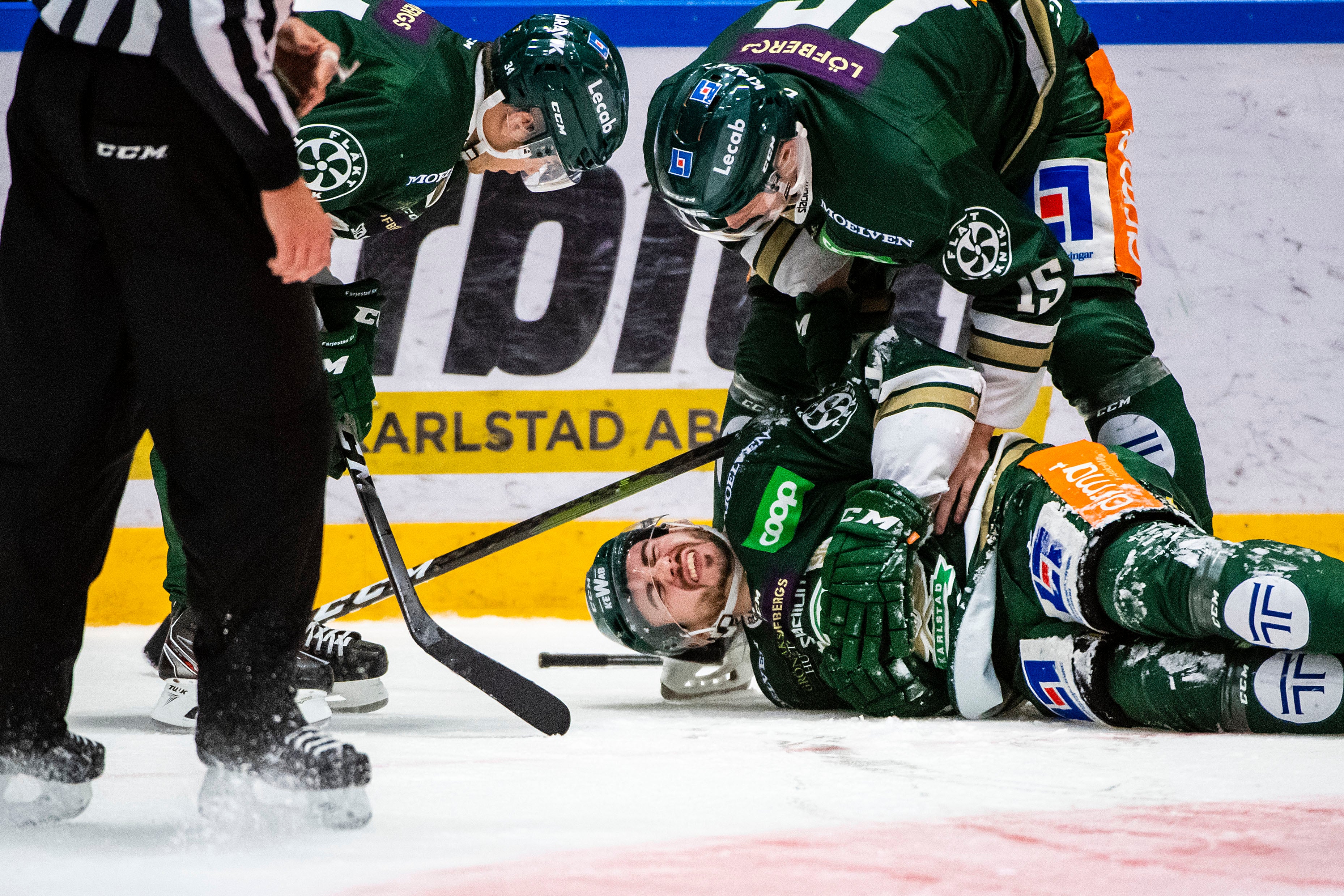 Smolk i glädjebägaren efter historiska segern – back skadades - HockeyNews