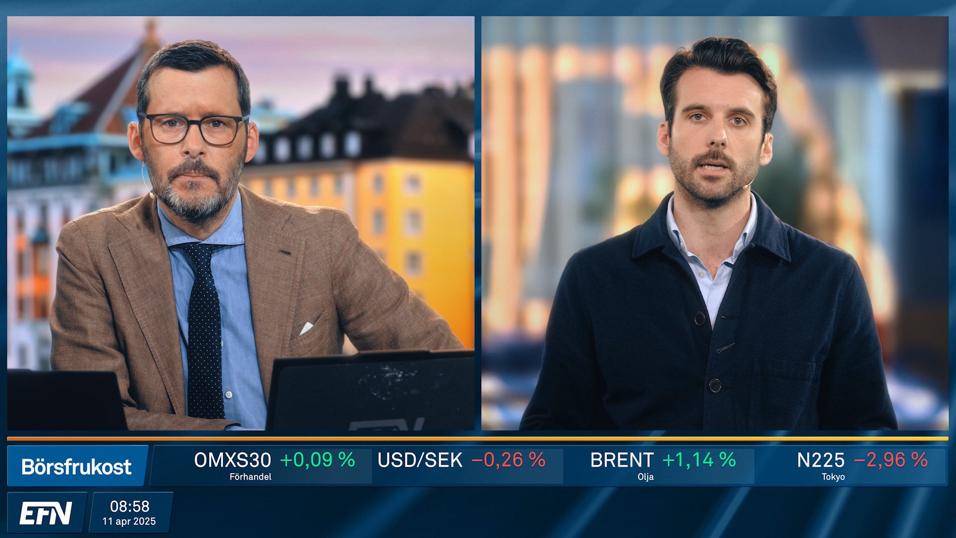 Video: Mitt i börskaoset: Hexagon vinstvarnar | EFN Play